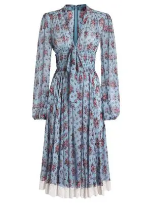 Dolce & Gabbana Floral Silk Dress - Multicolor