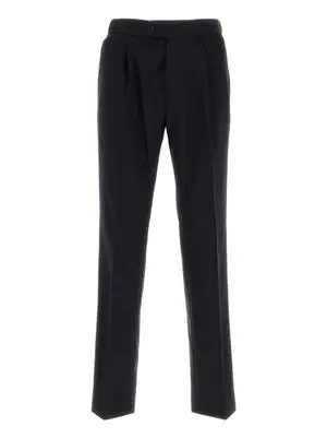 Brioni Midnight Wool Pant - Blue
