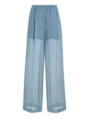 Brunello Cucinelli Tailored Trousers - Blue