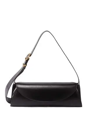 JIL SANDER JIL SANDER Cannolo Shoulder Bag Black