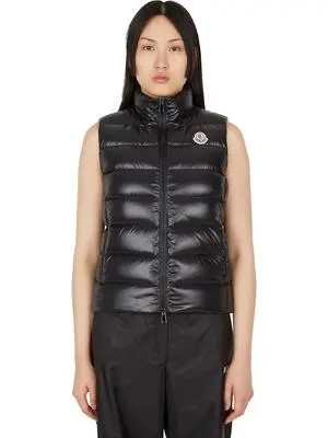 Moncler Ghany Sleeveless Jacket - Black
