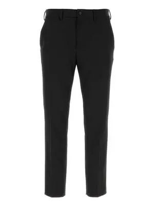 Prada Stretch Polyester Pant - Black
