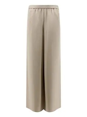 Max Mara Max Mara Women Mxmvolonta Silk Trousers Multicolor