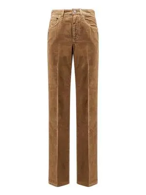 Saint Laurent Clyde Corduroy Trousers - Multicolor