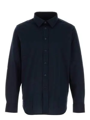 Brioni Midnight Cotton Shirt - Blue