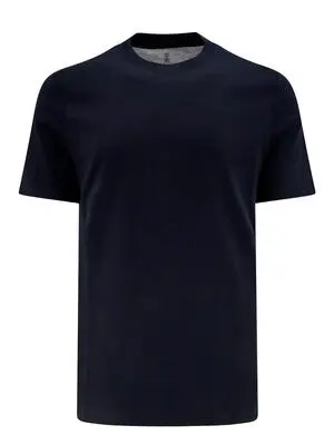 Brunello Cucinelli Cotton T-shirt - Blue