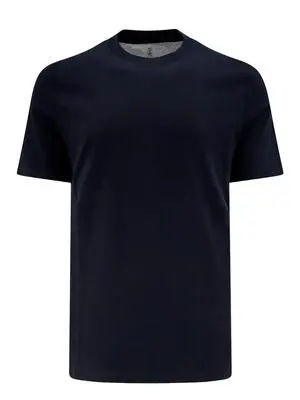 Brunello Cucinelli Cotton T-shirt - Blue