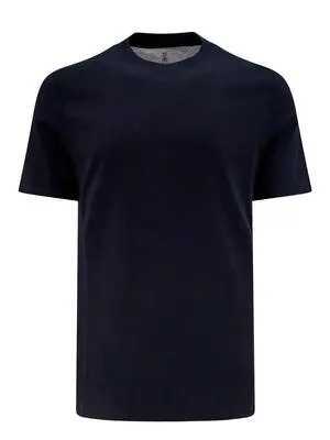 Brunello Cucinelli Cotton T-shirt - Blue