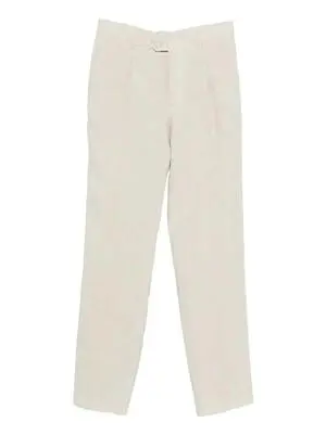 Etro Pleated Trousers With Belt Loops - Multicolor