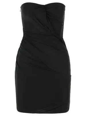 Blumarine Stretch Nylon Dress - Black