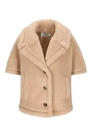 Max Mara MAX MARA Buttoned Jacket Brown