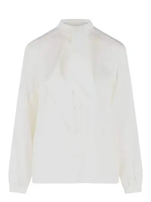 Max Mara Leccio Silk Blouse - White