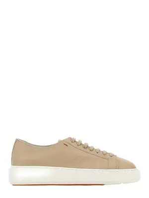 Santoni SANTONI Leather Clean Sneakers Brown