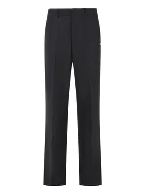 Amiri Virgin Wool Blend Trousers - Black