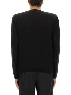 Moschino MOSCHINO Wool And Silk Pullover Black