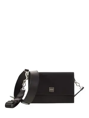 Max Mara Biancaroughs Small Leather Crossbody Bag - Black