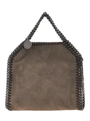 Stella McCartney Alter Suede Tiny Falabella Bag - Gray