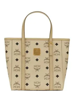 Mcm Borsa Shopper Toni Mini - Cream