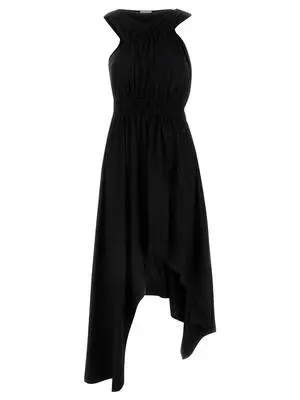 Alexander McQueen Cotton Jersey Dress - Black