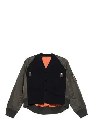 Sacai Bomber Jacket - Green