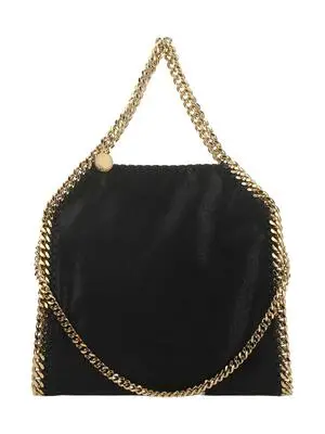 Stella McCartney Shaggy Deer Mini Falabella Handbag - Black