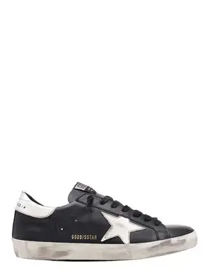 GOLDEN GOOSE Super Star Sneakers - Black