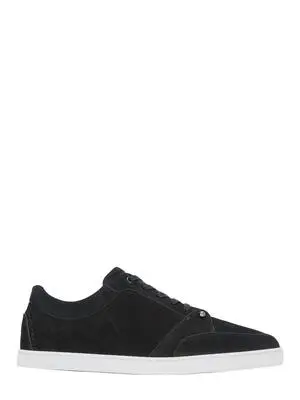 CHRISTIAN LOUBOUTIN Suede Sneakers - Black