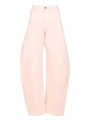 Alaïa Curved Dyed Denim Jeans - Multicolor