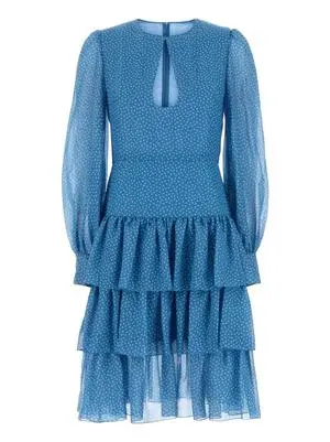 Valentino Garavani Printed Silk Dress - Multicolor