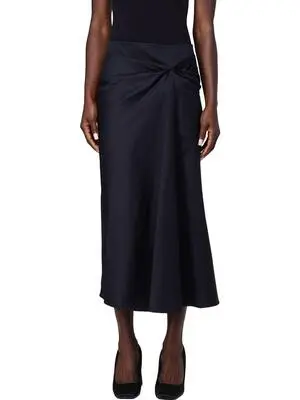 Max Mara Cotton Blend Skirt - Black