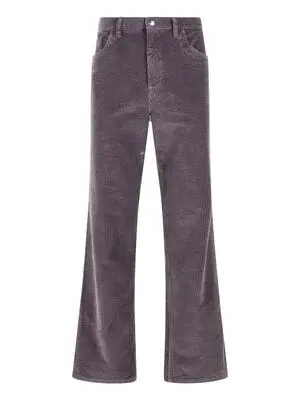 Marni Earth' Grey Cotton Flared Pants - Gray