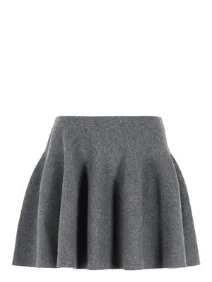 LISA YANG Cashmere Miniskirt - Gray