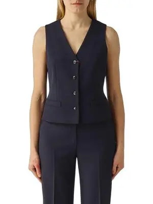 Max Mara Waistcoat - Blue