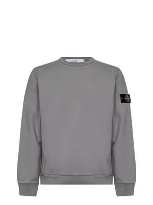 Stone Island Organic Stretch Cotton Crewneck Sweatshirt - Multicolor