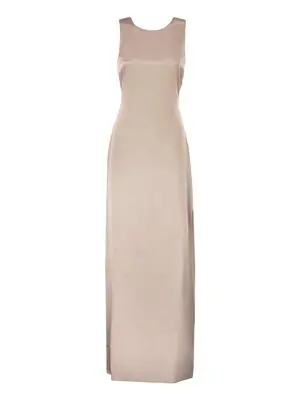 Max Mara Long Silk Dress - Multicolor