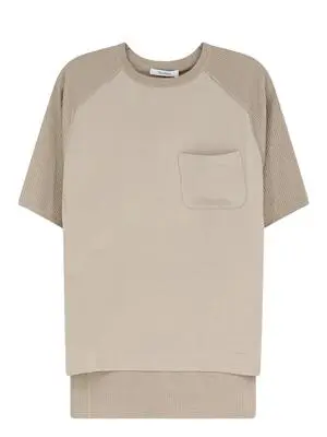 Max Mara Mxmgolfo Silk And Cashmere Top - Multicolor