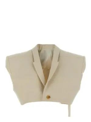 Rick Owens Micro Tatlin Vest - Cream