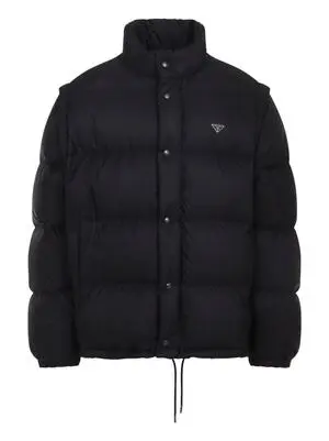 Prada Modular Down Puffer Jacket - Black