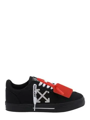 Off-White Vulcanized Sneakers - Black