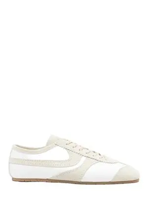 Dries Van Noten Leather Sneakers - White