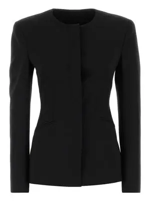 ANDAMANE THE ANDAMANE Stretch Gabardine Melanie Blazer