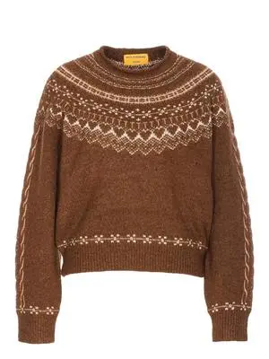 Guest In Residence Guest In Residence Women Cloud Chalet Sweater Brown