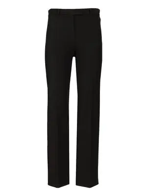 Max Mara Stretch Cotton Blend Trousers - Black