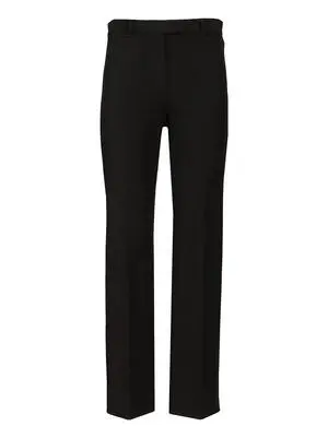 ' S MAX MARA S Max Mara Stretch Cotton Blend Trousers - Black