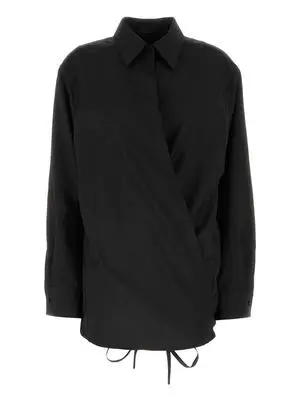 Valentino Garavani Wool Blend Shirt - Black