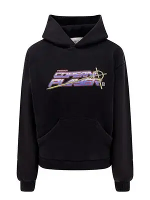 Coperni Cotton Hooded Sweatshirt - Multicolor
