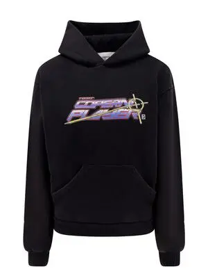 Coperni Cotton Hooded Sweatshirt - Multicolor