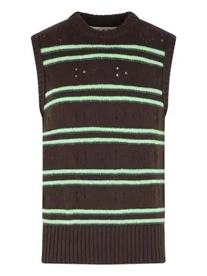 Marni Cashmere Vest - Brown
