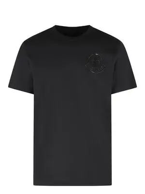 Moncler Cotton T-shirt - Black