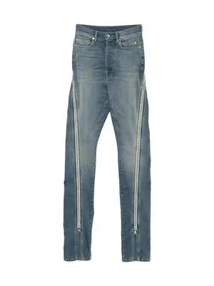 Rick Owens Bolan Banana Jeans - Blue